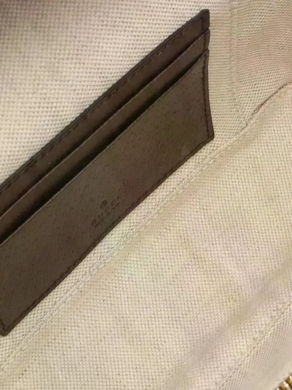 Gucci Small Gg Supreme Web Ophidia Vanity Bag Satchel