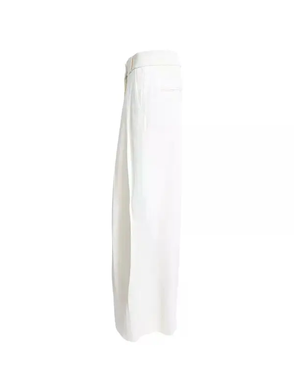 Khaite Pleated Wide-leg Trousers