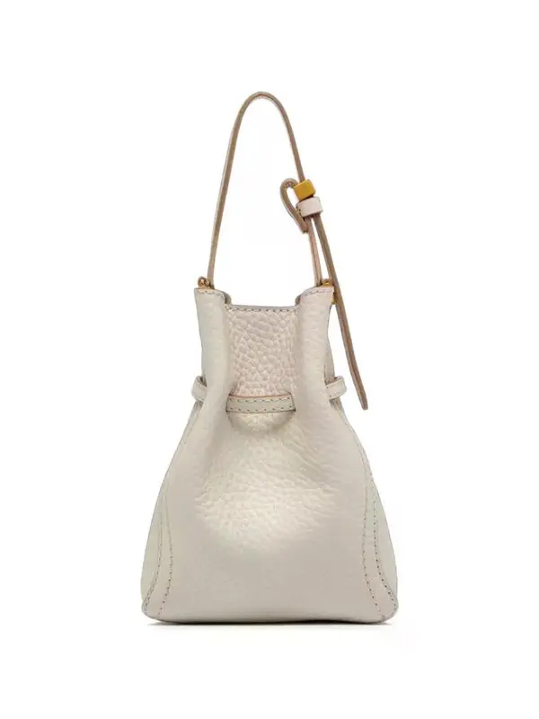 GIANNI CHIARINI Sienna Grained Leather Shoulder Bag
