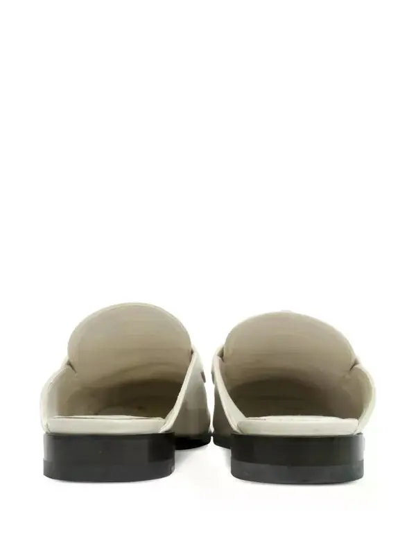 Hermès Leather Kelly Buckle Mules