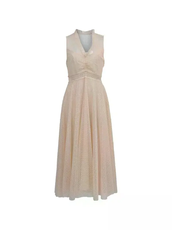 Sandro Cassy Ruffled Dress