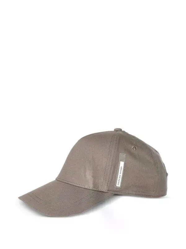 Armani Exchange Logo-patch Baseball Cap - Neutrals