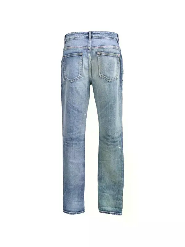 Saint Laurent Distressed Washed Jeans