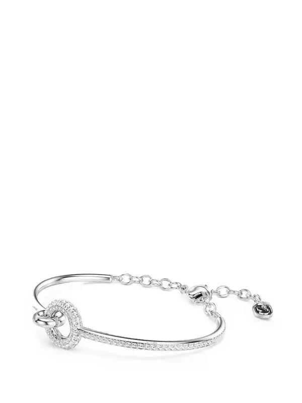 SWAROVSKI Dextera Crystal-embellished Interlocking-hoop Bracelet