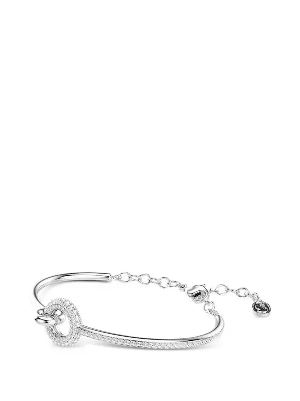 SWAROVSKI Dextera Crystal-embellished Interlocking-hoop Bracelet