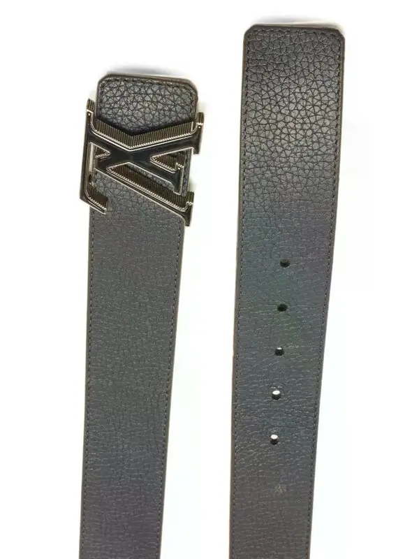 LOUIS VUITTON 2021 Logo-plaque Reversible Belt