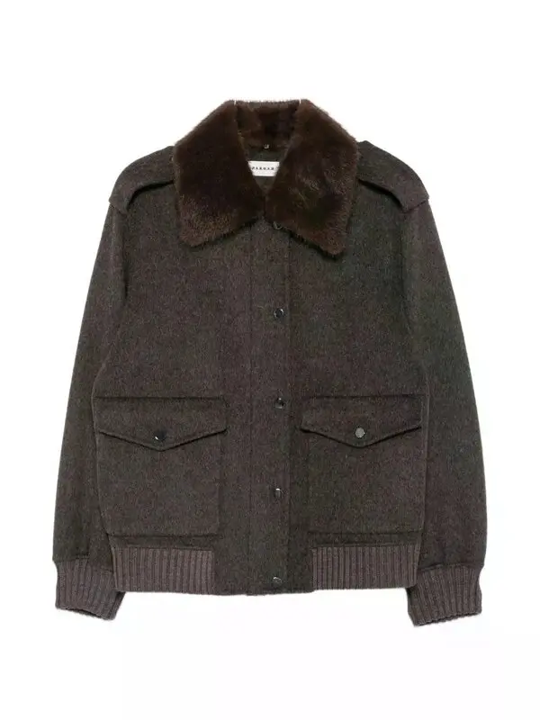 P.a.r.o.s.h Zip-up Jacket - Brown