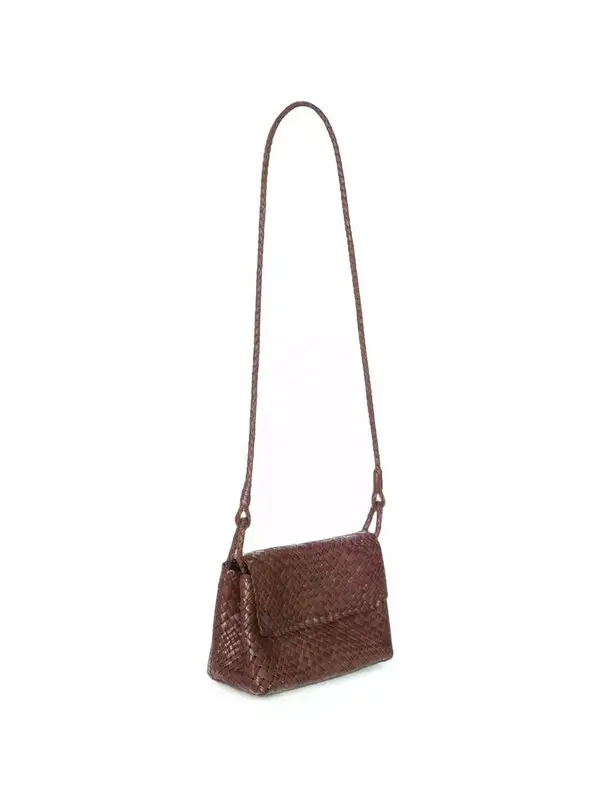IBELIV Paris Woven Leather Cross Body Bag
