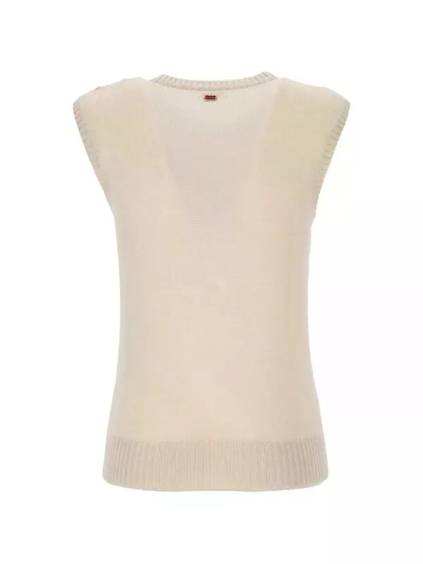Agnona Ribbed-trim Sleeveless Sweater