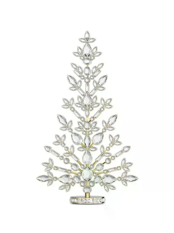 SWAROVSKI Gema Crystal-embellished Christmas Tree Ornament - Gold