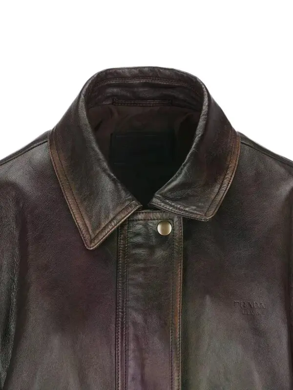 Prada Nappa Leather Jacket
