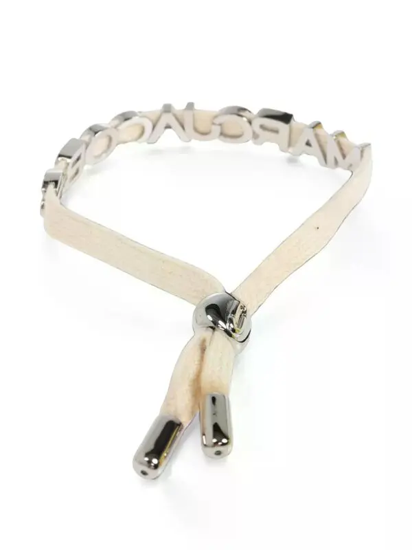 Marc Jacobs Crystal-embellished Logo-plaque Bracelet