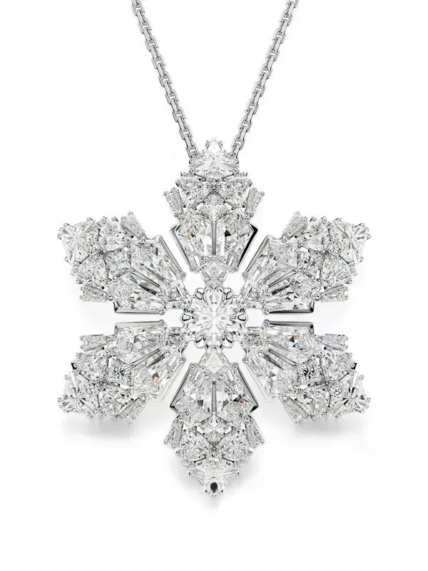 SWAROVSKI Idyllia Snowflake Pendant Necklace