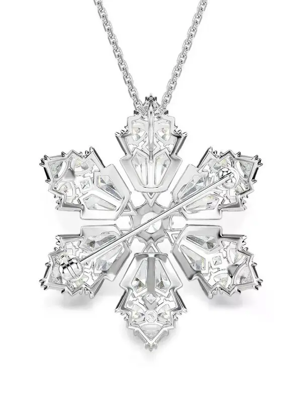 SWAROVSKI Idyllia Snowflake Pendant Necklace