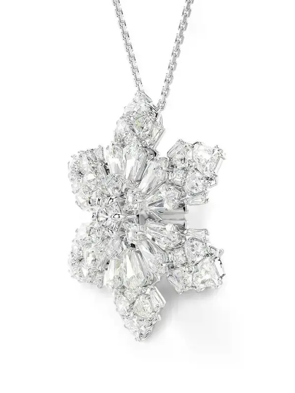 SWAROVSKI Idyllia Snowflake Pendant Necklace