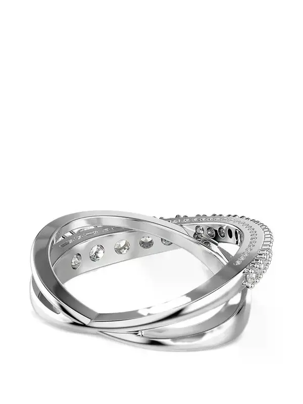SWAROVSKI Crystal-embellished Crossover Ring