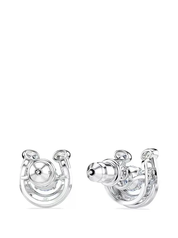 SWAROVSKI Symbolica Crystal-embellished Earrings - Silver