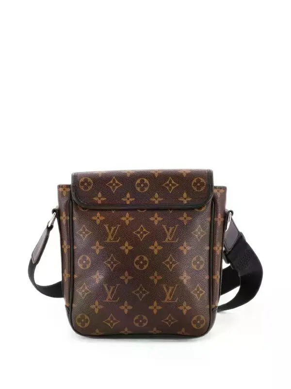 LOUIS VUITTON Bass Messenger Bag Macassar Monogram Canvas Pm Cross Body Bag