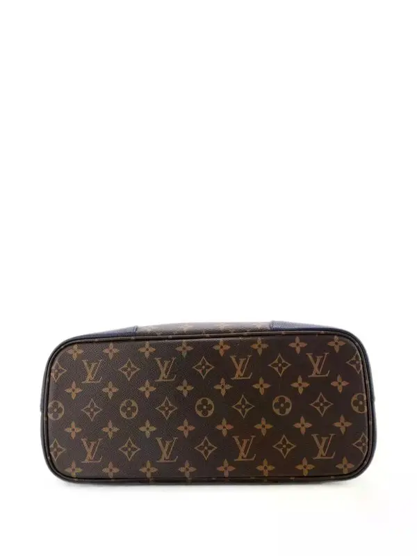 LOUIS VUITTON Monogram Canvas And Leather Flandrin Tote Bag - Blue