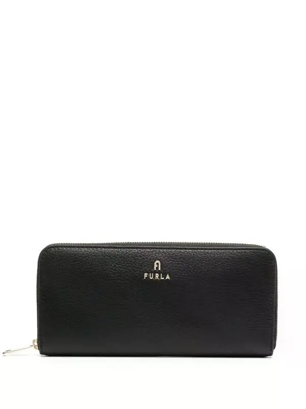 Furla Logo-plaque Leather Wallet