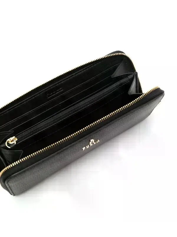 Furla Logo-plaque Leather Wallet