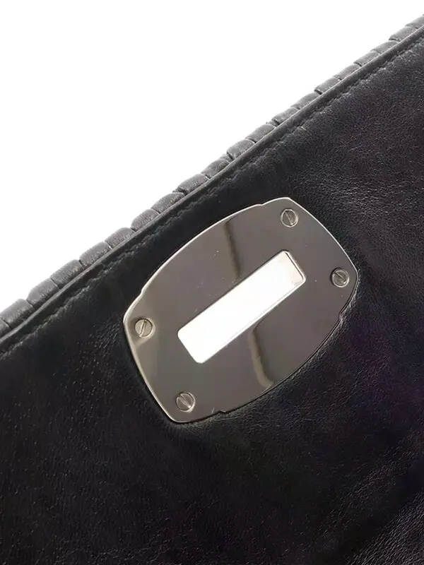 Miu Miu 2010-2026 Matelasse Nappa Crystal Chain Satchel