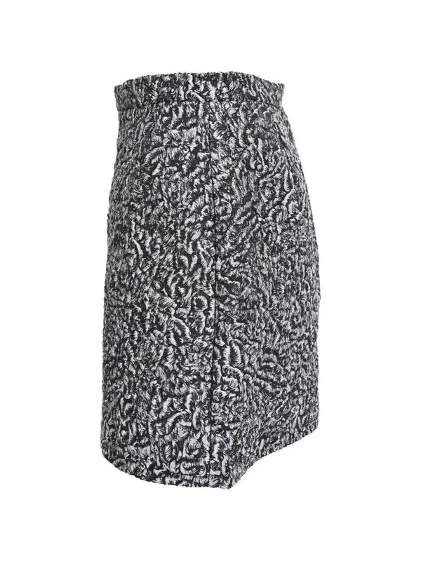 Balenciaga Jacquard Mini Skirt