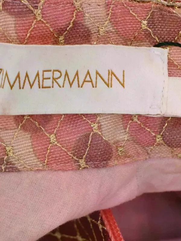 Zimmermann Concert Embellished Floral-print Dress