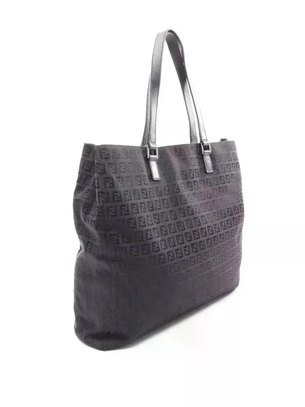Fendi 2000-2010 Zucchino Canvas Tote Bag