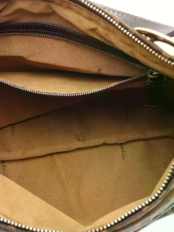 Fendi 2000-2010 Zucca Canvas Chef Shoulder Bag