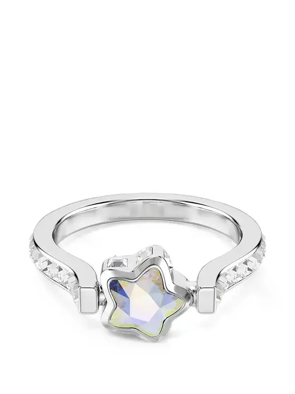 SWAROVSKI Chroma Star-motif Crystal-embellished Rings