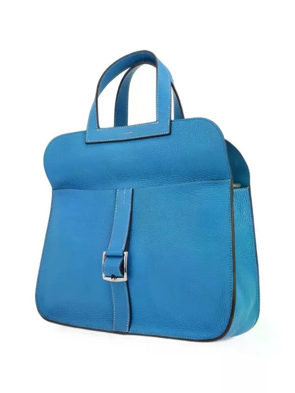Hermès Halzan Buckled Two-way Handbag