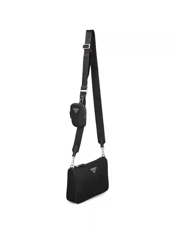 Prada Re-nylon And Saffiano-leather Shoulder Bag