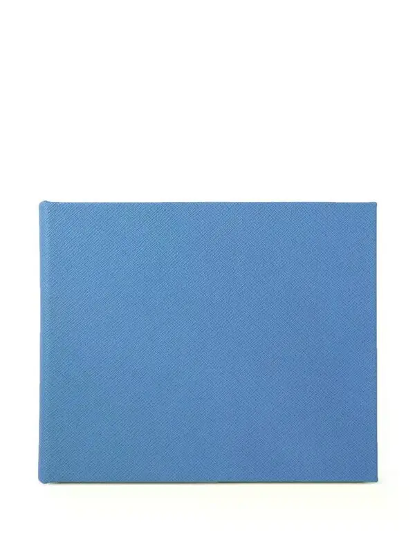 Smythson Panama Baby Book - Blue