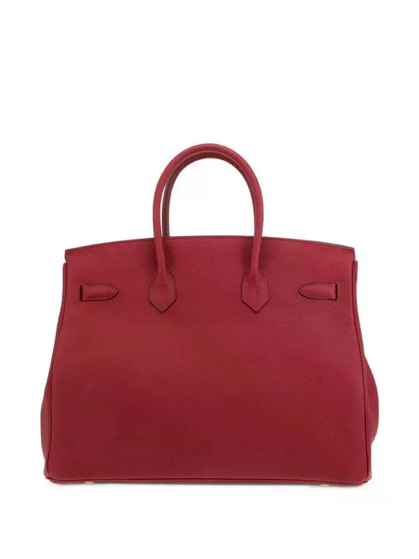 Hermès 2019 35 Birkin Tote Bag - Red