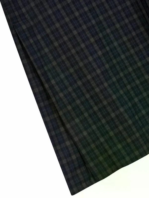 STUDIO TOMBOY Check-pattern Wrap Dress