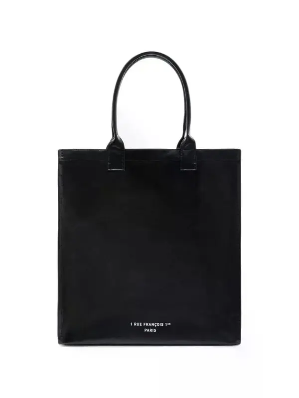 ANINE BING Leonie Coated Canvas Tote