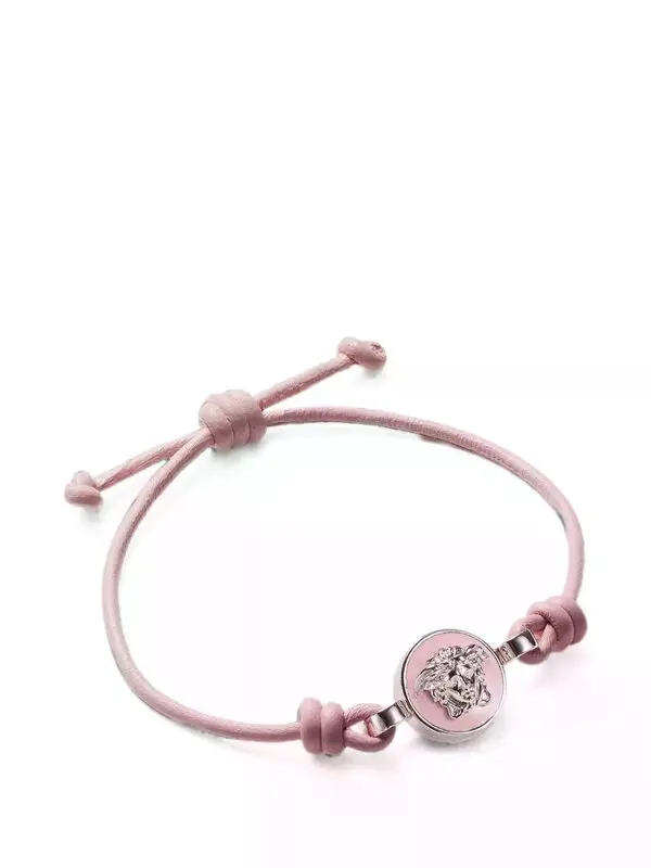 Versace Medusa Leather Bracelet