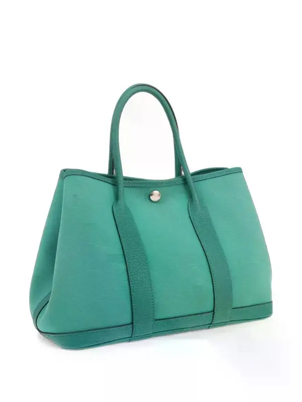 Hermès 2020 30 Garden Party Tote Bag - Green