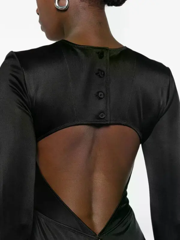 Co Cut-out Backless Maxi Dress