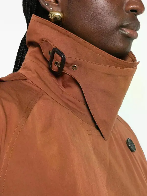 Saint Laurent Double-breasted Belted Trench Coat