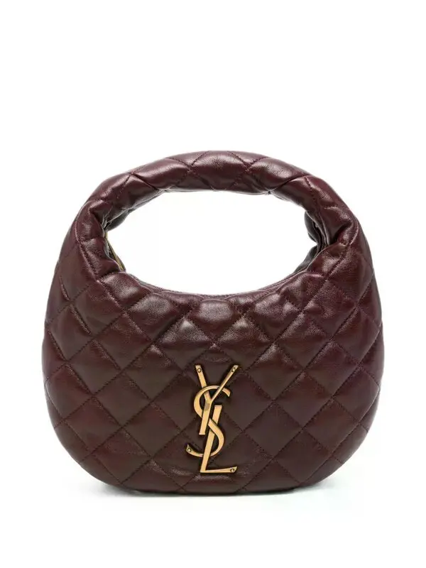 Saint Laurent Quilted Shoulder Bag - Red