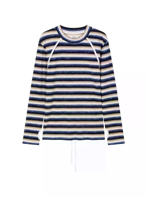 STUDIO TOMBOY Striped Slim-fit T-shirt