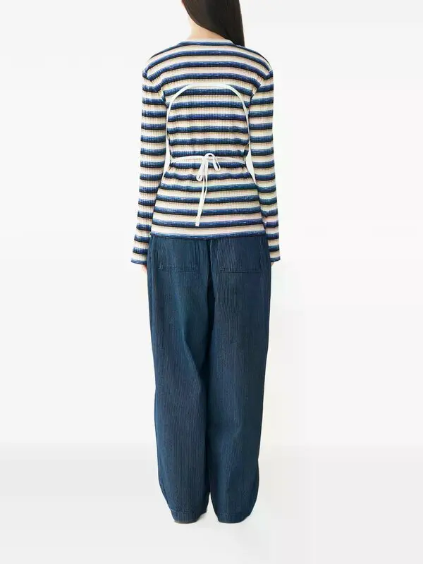 STUDIO TOMBOY Striped Slim-fit T-shirt