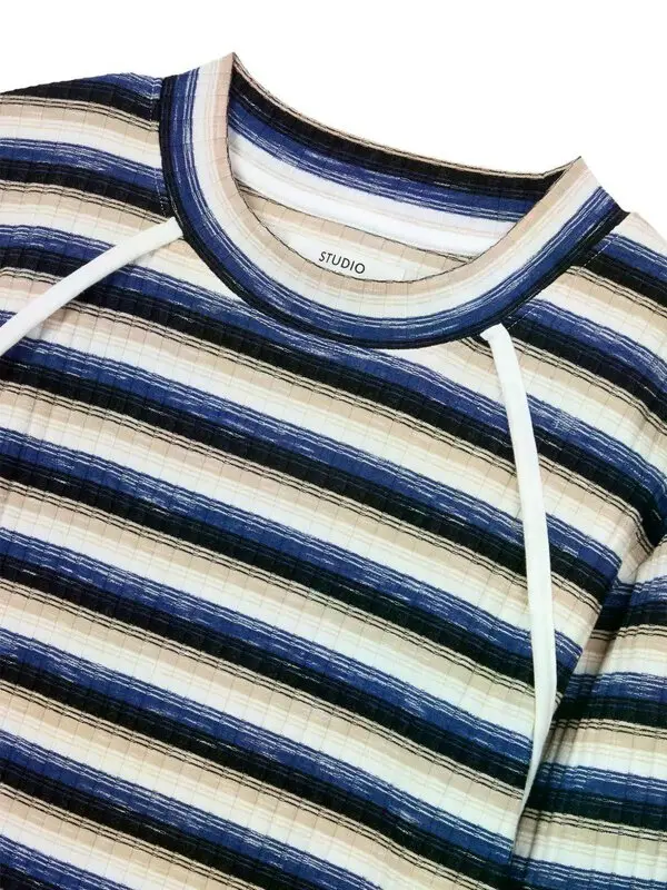 STUDIO TOMBOY Striped Slim-fit T-shirt