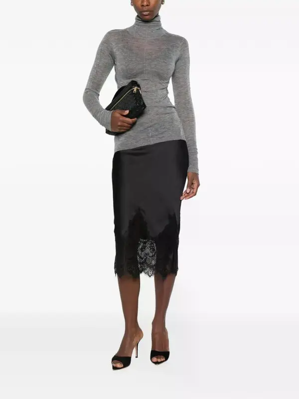 Elisabetta Franchi Roll-neck Wool Top