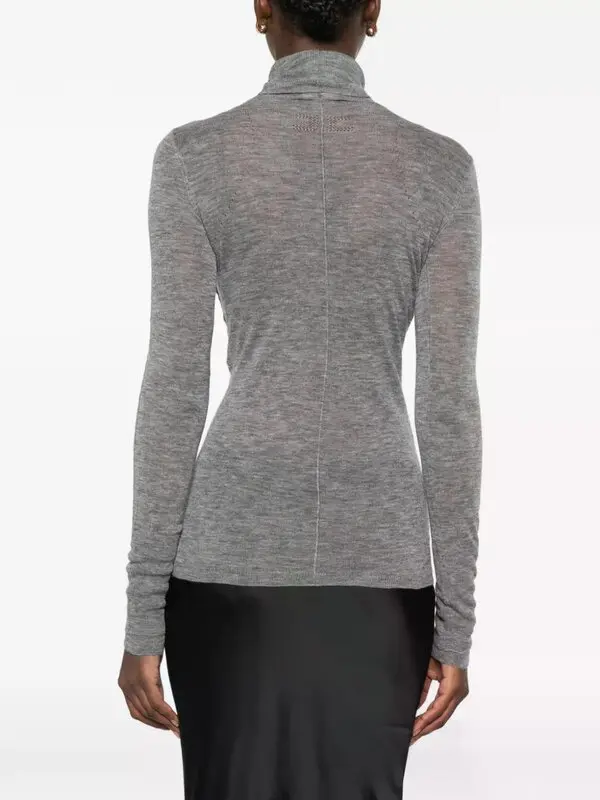 Elisabetta Franchi Roll-neck Wool Top