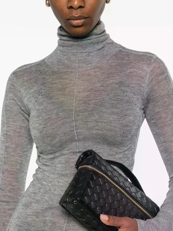 Elisabetta Franchi Roll-neck Wool Top