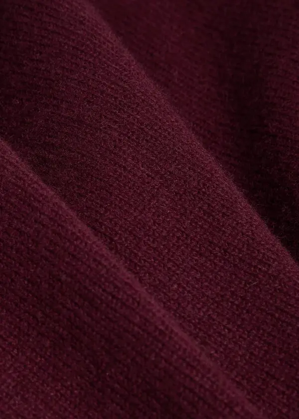 ANINE BING Lee Cashmere Polo Jumper
