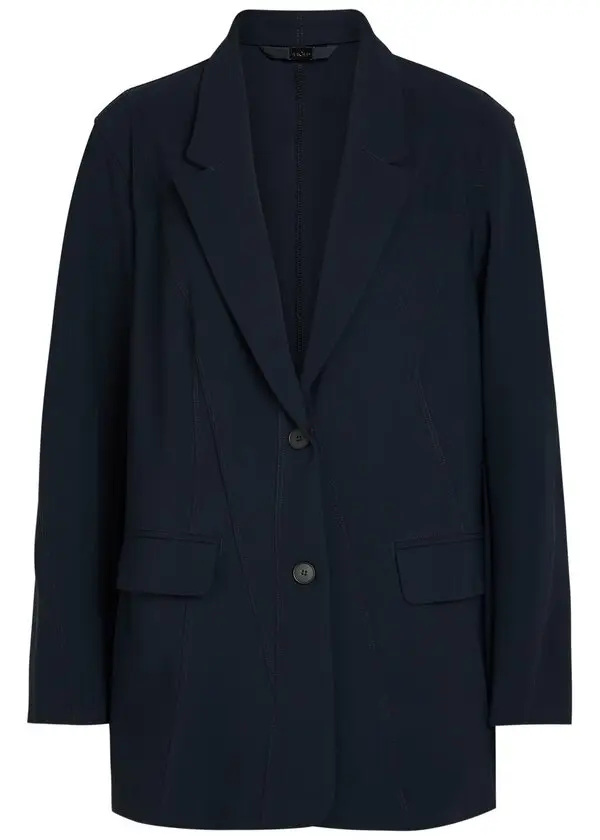 High Chatalaine Oversized Jersey Blazer